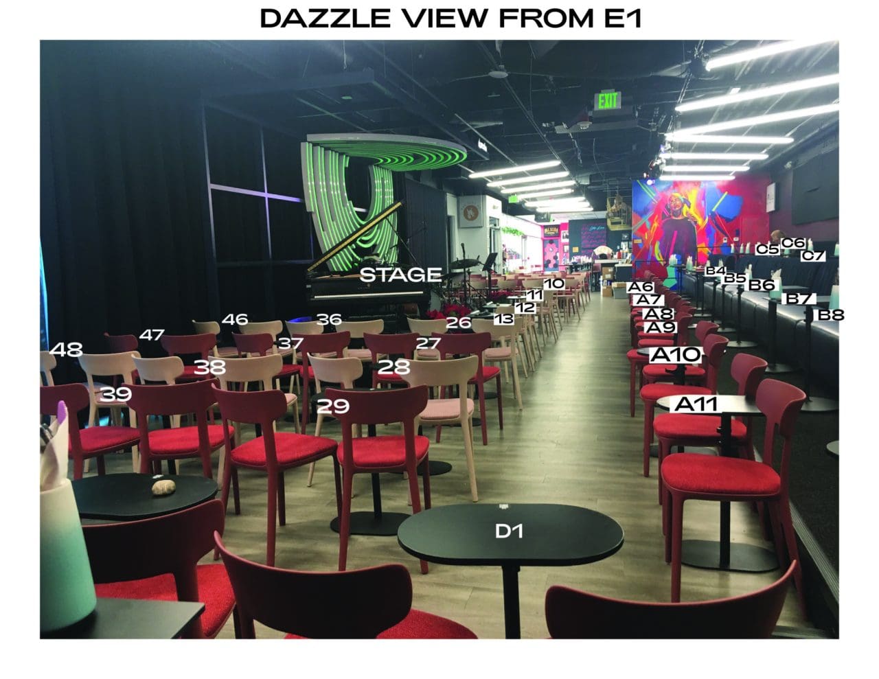 Seating Charts | Dazzle Denver