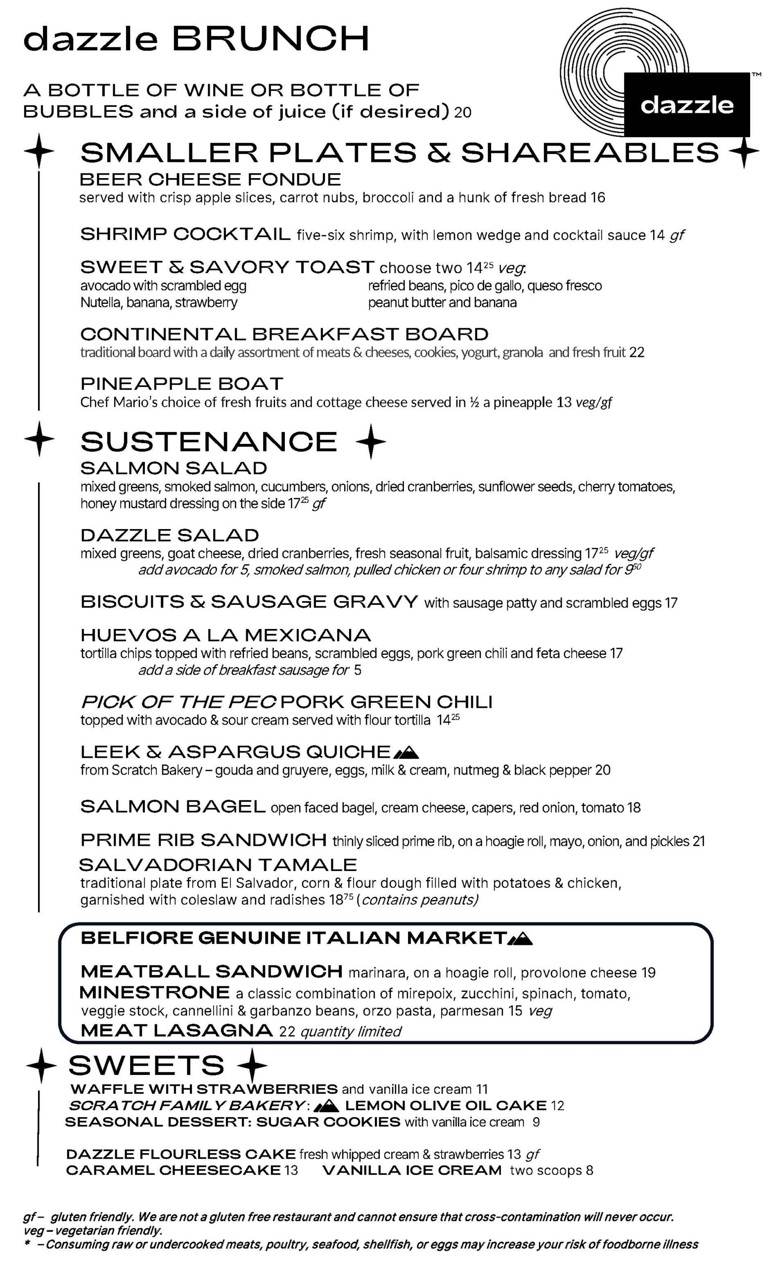 Food + Drink | Dazzle Denver
